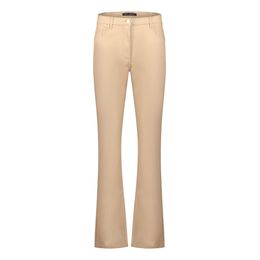 Betty Barclay Damen Stoffhose "Damen Slim Fit", beige, Gr. 38, Obermaterial: 75% Viskose, 18% Polyamid, 4% Polyurethan, 3% Elasthan, Hosen