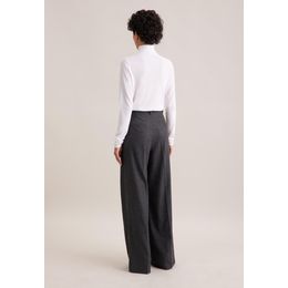 Seidensticker Damen Culotte, grau, Gr. 40, unifarben, 39% Wolle, 33% Polyester, 14% Viskose, 13% Polyamid, 1% Elasthan, Hosen