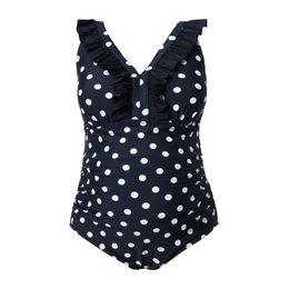 Ulla Popken Swimsuit female Blue size 40-42
