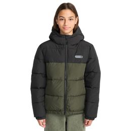 Element Jungen Outdoorjacke "Classic Hooded", schwarz, Gr. 12, Obermaterial: 100% Polyester., Jacken