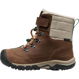 Keen Damen Winterstiefel "KANIBOU WP", Gr. 36, braun, Leder, Textil, Schuhe, Winterschuhe, Winterboots, Snowboots, wasserdicht