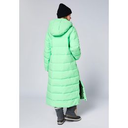 Chiemsee Damen Steppmantel, gr&uuml;n, Gr. M, 100% Polyester, M&auml;ntel