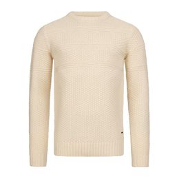 INDICODE Jeans Sweater 'Mirek' male White size XXXL
