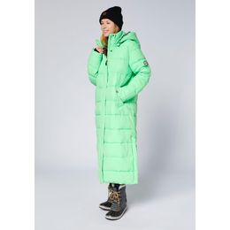 Chiemsee Damen Steppmantel, gr&uuml;n, Gr. L, 100% Polyester, M&auml;ntel
