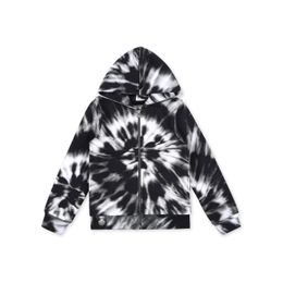 Philipp Plein M&auml;dchen Sweatshirt "Tie Dye"0201, schwarz, wei&szlig;, Gr. 4, Obermaterial: 100% Baumwolle, Sweatshirts