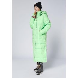 Chiemsee Damen Steppmantel, gr&uuml;n, Gr. XS, 100% Polyester, M&auml;ntel