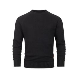 INDICODE Jeans Sweater 'Massum' male Black size XXXL