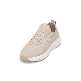 Marc O'Polo MARC O'POLO Damen Sneaker "aus recyceltem Polyester", Gr. 39, beige, Obermaterial: 100% Polyester, unifarben, Schuhe