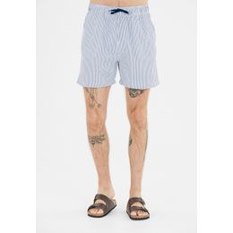 CRUZ Herren Badeshorts "Dereker", blau, Gr. XXL, gestreift, 65% Polyester, 35% Baumwolle, Badehosen, im l&auml;ssigen und bequemen Design