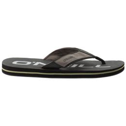 O`Neill O'NEILL Damen Sandale "MICK FLIPFLOP MEN LOW", Gr. 42pewter, Synthetik, Schuhe