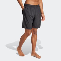 Herren Badeshorts "8 ZOLL", schwarz-wei&szlig;, Gr. XL, adidas Performance, Obermaterial: 100% Polyester, Badehosen