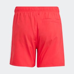 Jungen Badeshorts "3S SHORTS BY", rot, Gr. 152, adidas Performance, Obermaterial: 100% Polyester, Badehosen