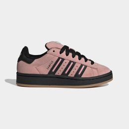 M&auml;dchen Sneaker "CAMPUS 00S", adidas originals, Gr. 38,5wonder mauve, core schwarz, glow pink, Leder, Synthetik, Schuhe, f&uuml;r Kinder & Jugendliche