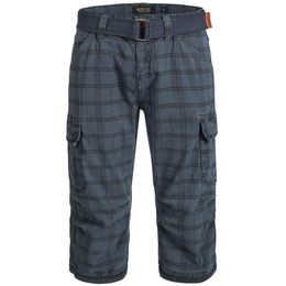 INDICODE Jeans Cargo Pants '70-175 Nicolas Check' male Blue size M