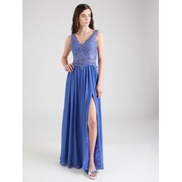 Mascara Kleid Damen Gr&ouml;&szlig;e 34 saphir / royalblau / silber Winterkleid