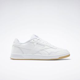 Reebok CLASSIC Damen Sneaker "REEBOK COURT ADVANCE", Gr. 44, wei&szlig;, Leder, Synthetik, Schuhe