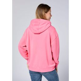 Chiemsee Damen Kapuzensweatjackechateau rose, Gr. XS, 88% Baumwolle, 12% Polyester, Sweatjacken
