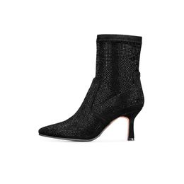 POSH by Poelman Stiefelette 'KIRA' Damen Gr&ouml;&szlig;e 40 schwarz Winterschuhe