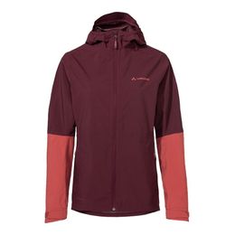 Vaude Funktionsjacke 'Moab' Damen Gr&ouml;&szlig;e L burgunder / pastellrot