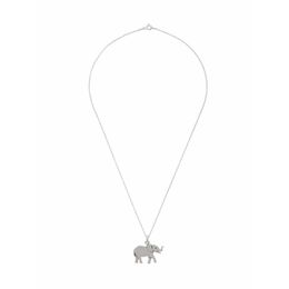 Gemshine Kette 'Elefant' Damen Gr&ouml;&szlig;e One Size silber