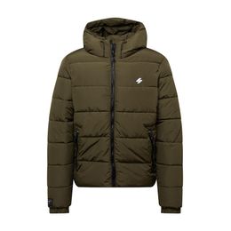 Superdry & Co Jacke Herren Gr&ouml;&szlig;e XL oliv / wei&szlig;