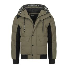 INDICODE Jeans Winter Jacket male Green size S