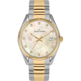 Jacques Lemans Analog Watch female Gold size One Size