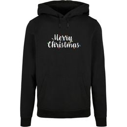 Merchcode Sweatshirt 'Merry Christmas Lights' male Black size 5XL