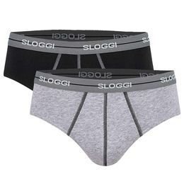 Sloggi Panty male Grey, Black size S