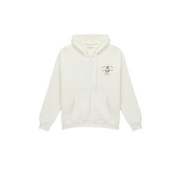 KOTON Zip-Up Hoodie female Beige size L/XL