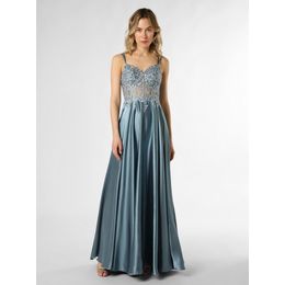 LUXUAR Fashion Abendkleid ' ' Damen Gr&ouml;&szlig;e 36 blau Winterkleid