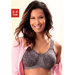 Nuance sheego Gro&szlig;e Gr&ouml;&szlig;en Entlastungs-BH, taupe-schwarz, Gr&ouml;&szlig;e 95B - Damen