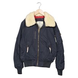 Alpha Industries Jacke Herren Gr&ouml;&szlig;e S Second Hand marine