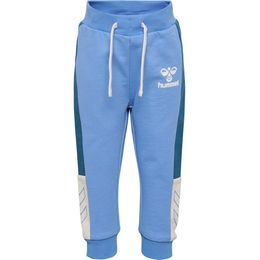 Hummel Sporthose M&auml;dchen Gr&ouml;&szlig;e 104 creme / hellblau / petrol / wei&szlig;