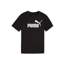 Puma T-Shirt 'ESS No. 1' Jungen Gr&ouml;&szlig;e 164 schwarz / wei&szlig;