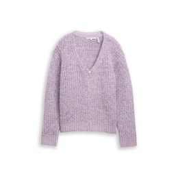 Tom Tailor Denim Knit Cardigan female Purple size XXL