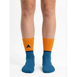 Pippo Amsterdam Sportsocken Damen Gr&ouml;&szlig;e 40/42 neonorange