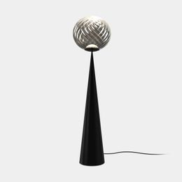 Tom Dixon Whirl Stehleuchte, LED 1-flammig, WHS02CH+CONF03SSUN+LEDFC11UN,