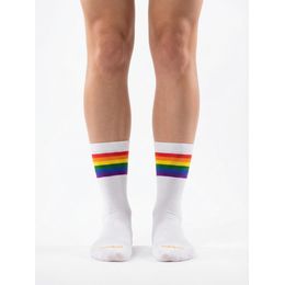 Pippo Amsterdam Sportsocken Jungen Gr&ouml;&szlig;e 40/42 mischfarben / wei&szlig;