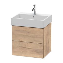 Duravit L-Cube Waschtischunterschrank, 2 Ausz&uuml;ge, LC627505555,