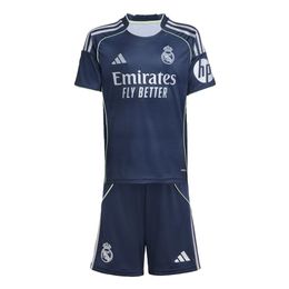 adidas Performance Trainingsanzug 'Real Madrid 25/26 Away' Jungen Gr&ouml;&szlig;e 164 marine / pastellgelb / hellgrau