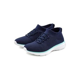 Lascana Sneaker 'Slipper, Halbschuh, Turnschuhe, Slip-On-Sneaker, bequem,' blau Gr. 42 f&uuml;r Damen