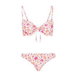 LSCN BY LASCANA Set: B&uuml;gel-Bikini 'Cecily' beige Gr. 40 Cup B. Mit B&uuml;gel. Nachhaltig.