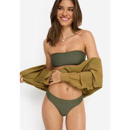LSCN BY LASCANA Bikini-Hose 'Gina' gr&uuml;n Gr. 40. Nachhaltig.