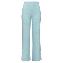 ELBSAND Hose Damen Gr&ouml;&szlig;e 32/34 hellblau / wei&szlig;