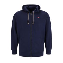 Levi's Big & Tall Sweatshirt 'New Original Zip-Up Hoodie (Big & Tall)' male Blue size 4XL