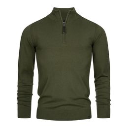 INDICODE JEANS Pullover ' Gore ' Herren Gr&ouml;&szlig;e M dunkelgr&uuml;n