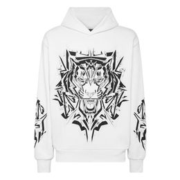 Plein Sport Sweatshirt 'Thunder Tiger' male White size S