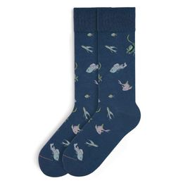 von Jungfeld Socks 'Classic & Icons Socken Bundle' female Blue size 35-38