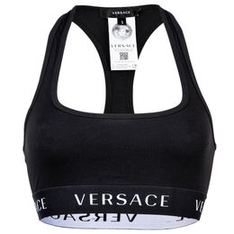 Versace Bra female Black size XXL